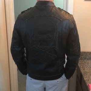 Affliction | Jackets & Coats | Affliction Limited Edition Leather Skull ...